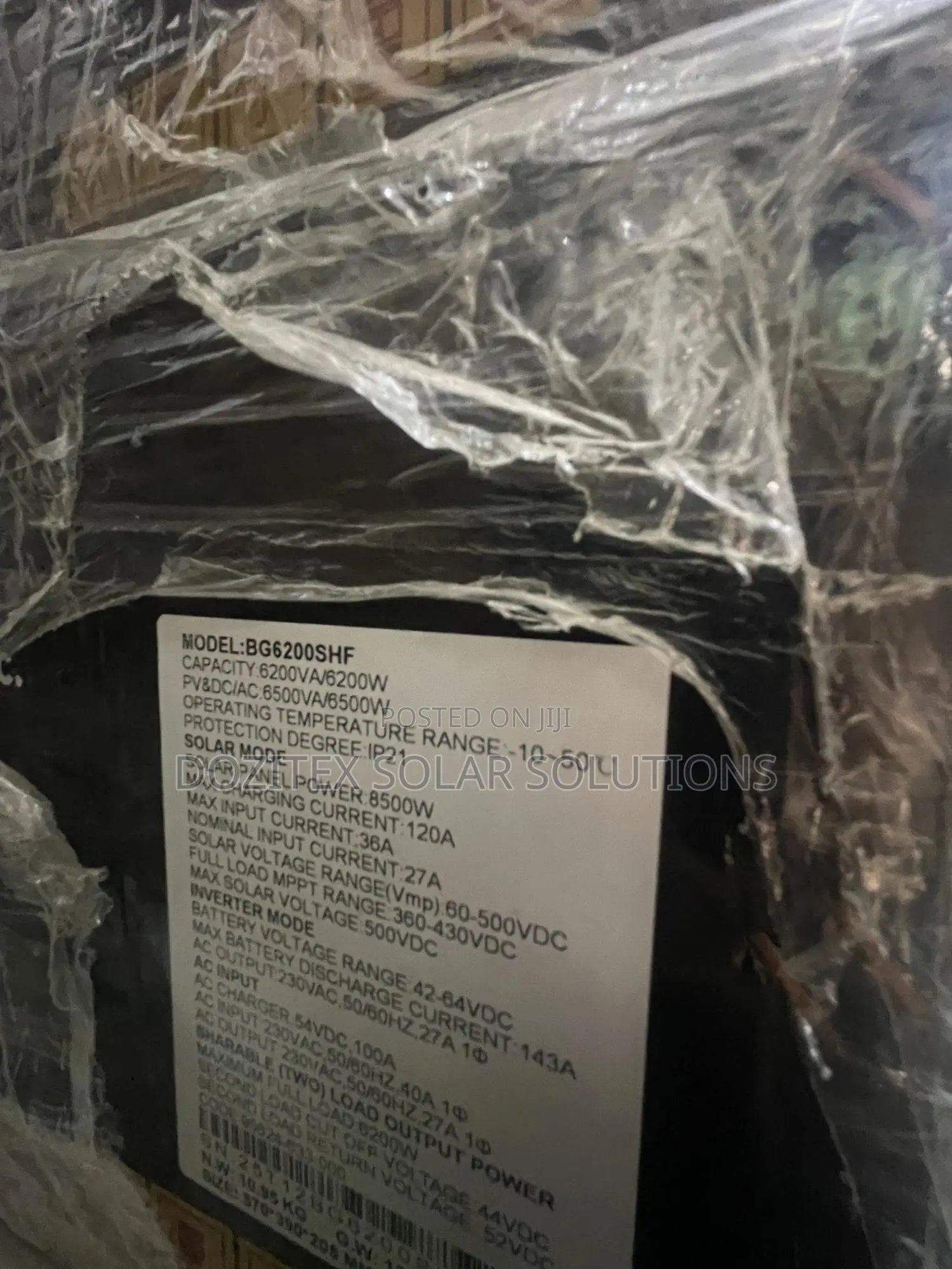 6kva/48v Bluegate Off-Grid Hybrid Inverter don siyarwa - DOZITEX SOLAR ...