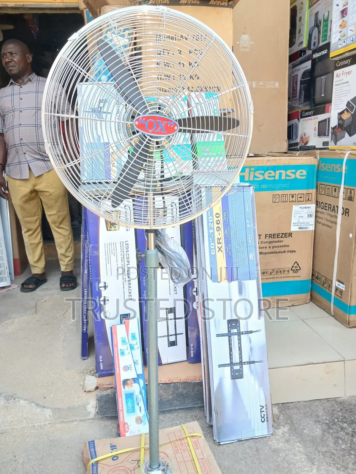 Ox 20 Inch Industrial Standing Fan for sale - Trusted Store Price: ₦ ...