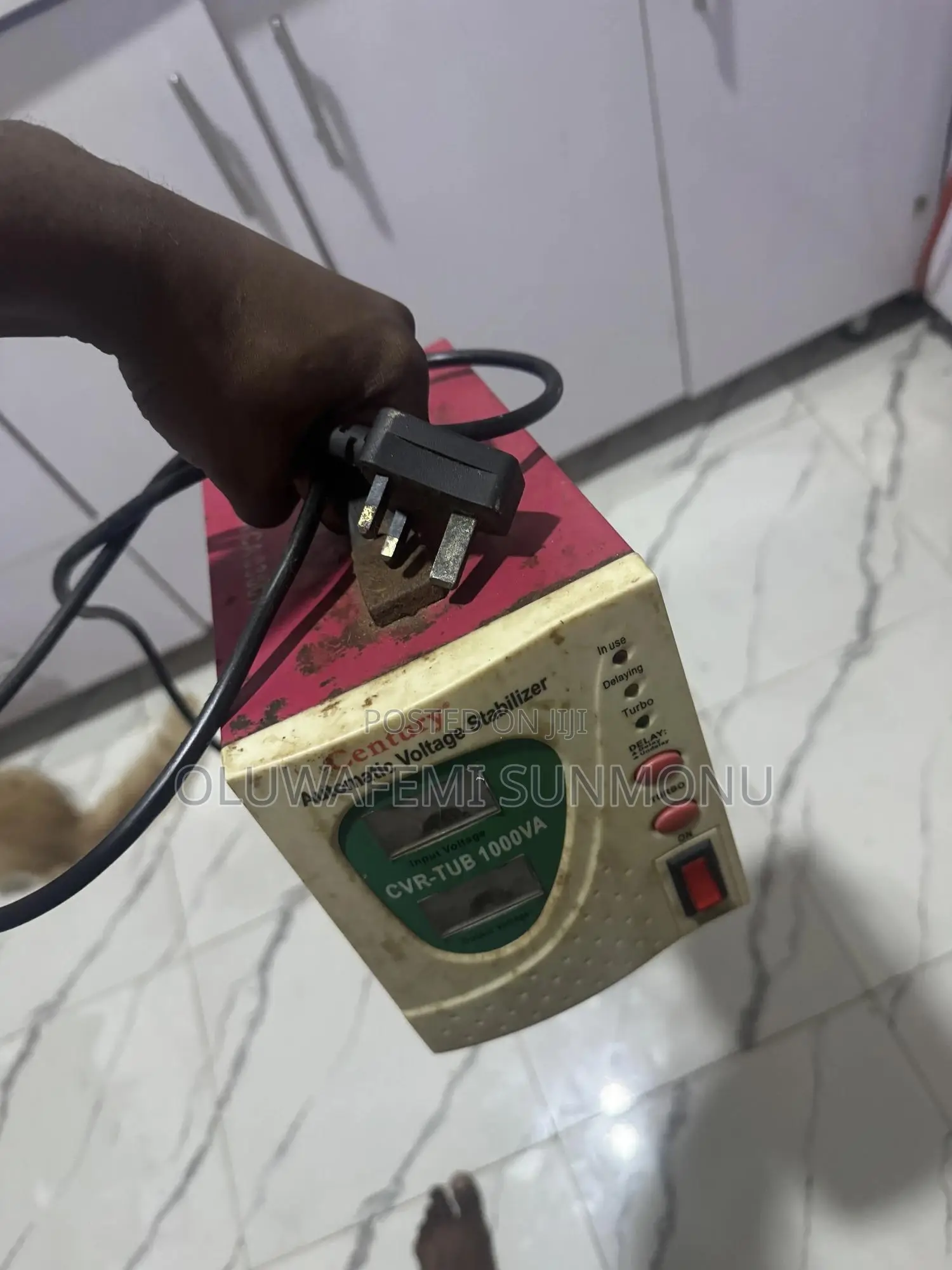 Century Automatic Voltage Stabilizer 1000watts don siyarwa - Oluwafemi ...