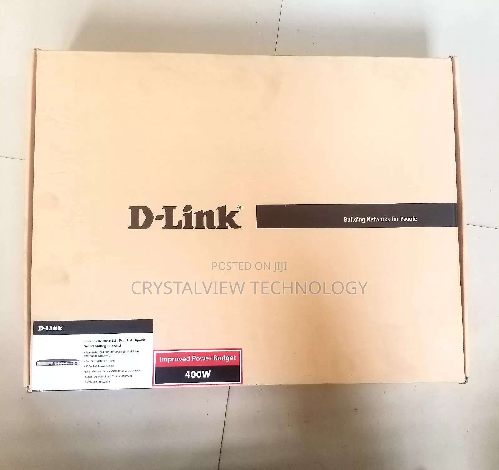 D-Link 26-Port Gigabit Managed Long Range Poe+ Switch With 2 SFP Ports ...