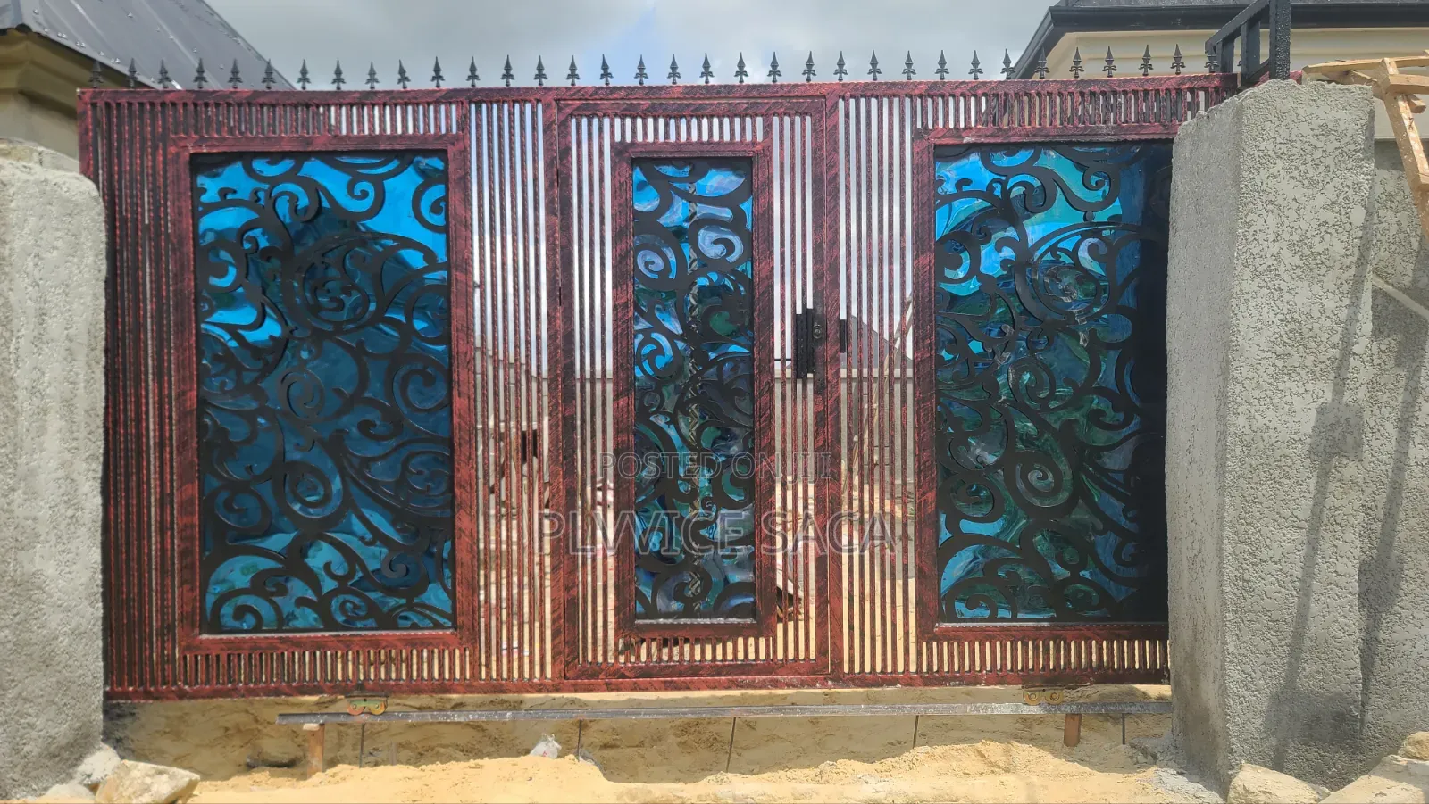 Wrought-Iron See Through Gate for sale - PLVVICE SACA Price: ₦ ...