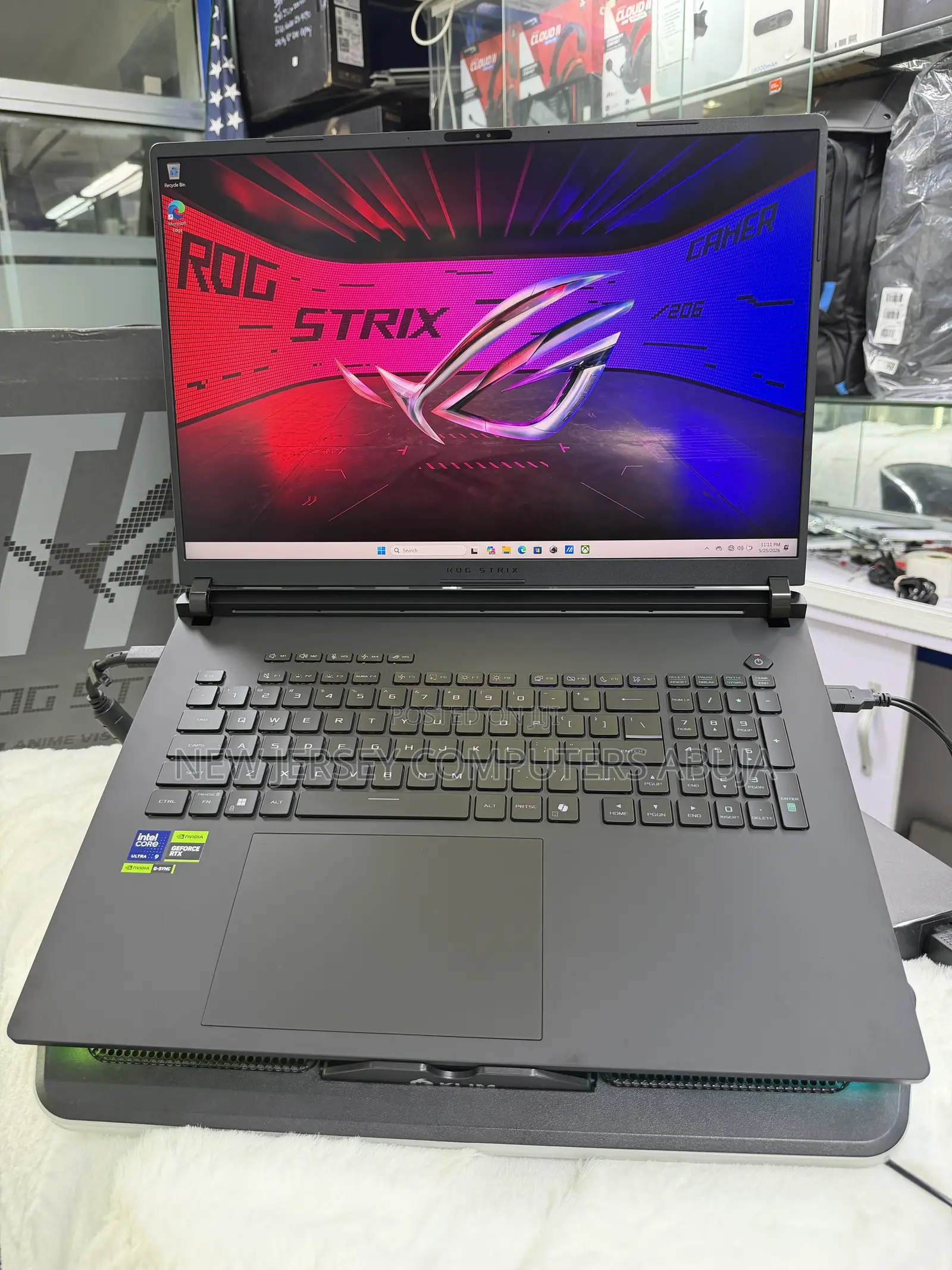 New Laptop Asus ROG Strix SCAR Edition 32GB Intel Core Ultra 9 SSD 2T ...