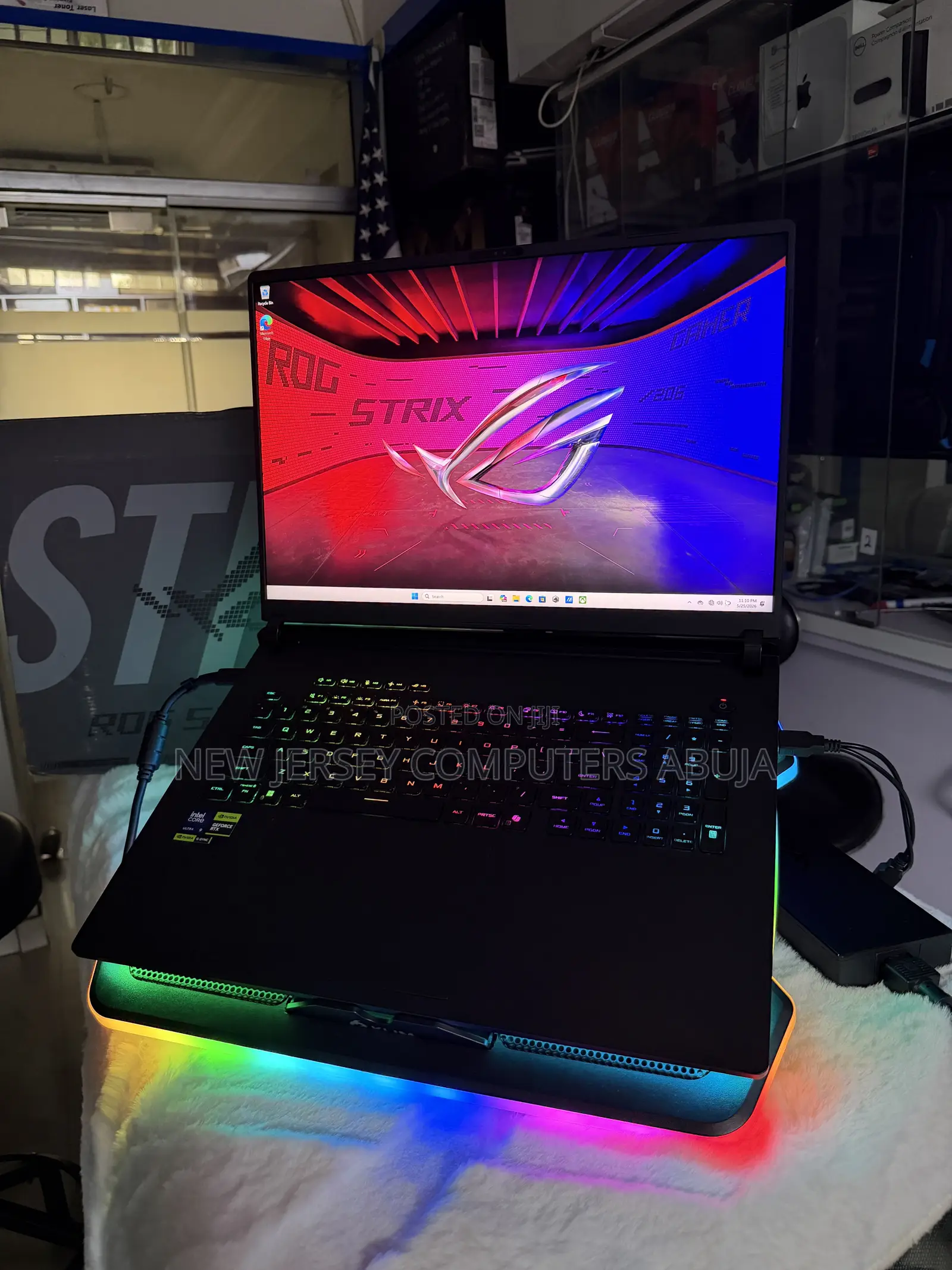 New Laptop Asus ROG Strix SCAR Edition 32GB Intel Core Ultra 9 SSD 2T ...