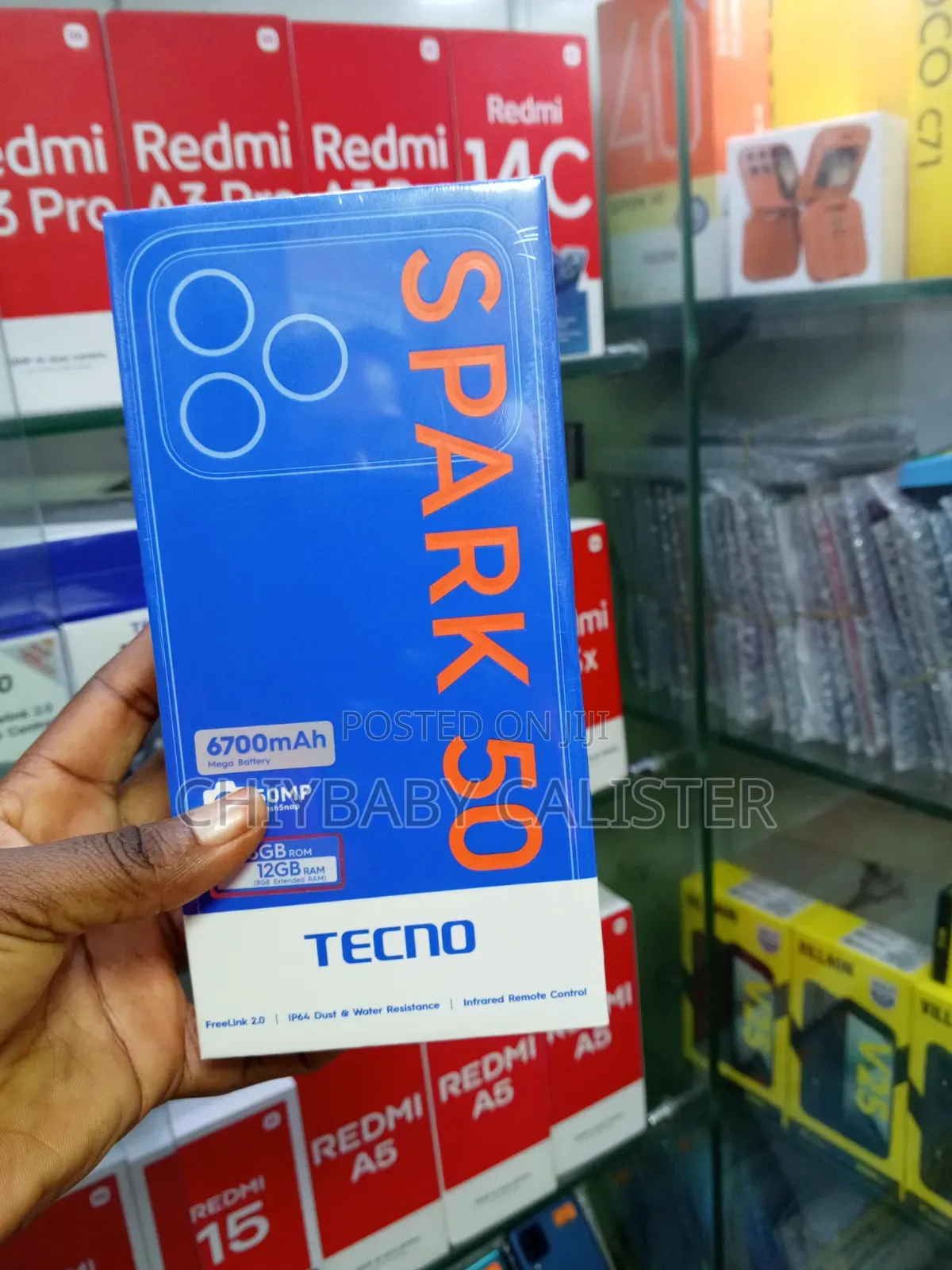 New Tecno Spark 50 128 GB Gray for sale - Chiybaby Calister Price: ₦ ...