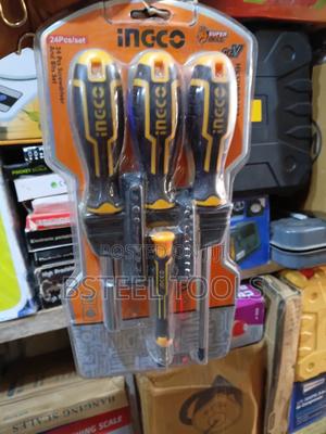 24pcs Set of Ingco Screwdriver – Complete Professional Tool Set for ...