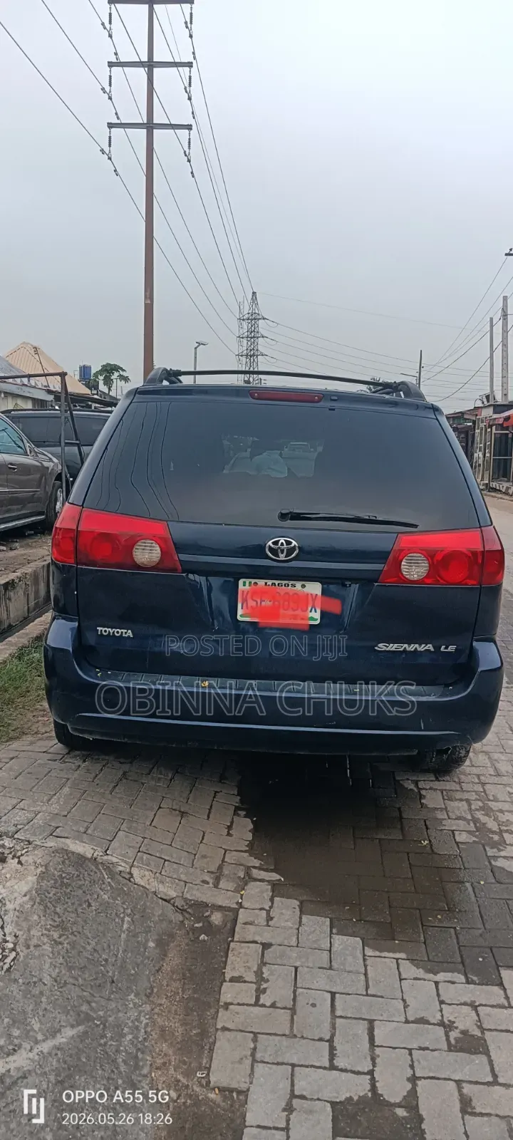 Toyota Sienna LE AWD 2006 Blue for sale - Price: ₦ 6,850,000 on Jiji.ng ...