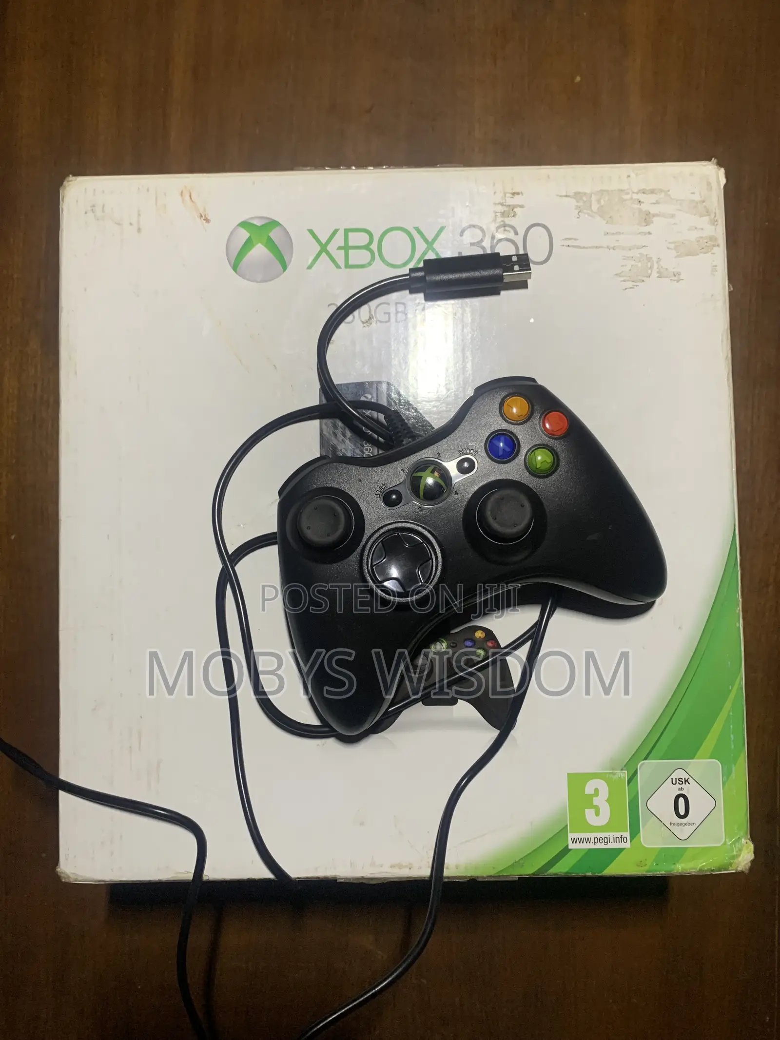Xbox 360 and Controller With Games Installed don siyarwa - Mobys Wisdom ...