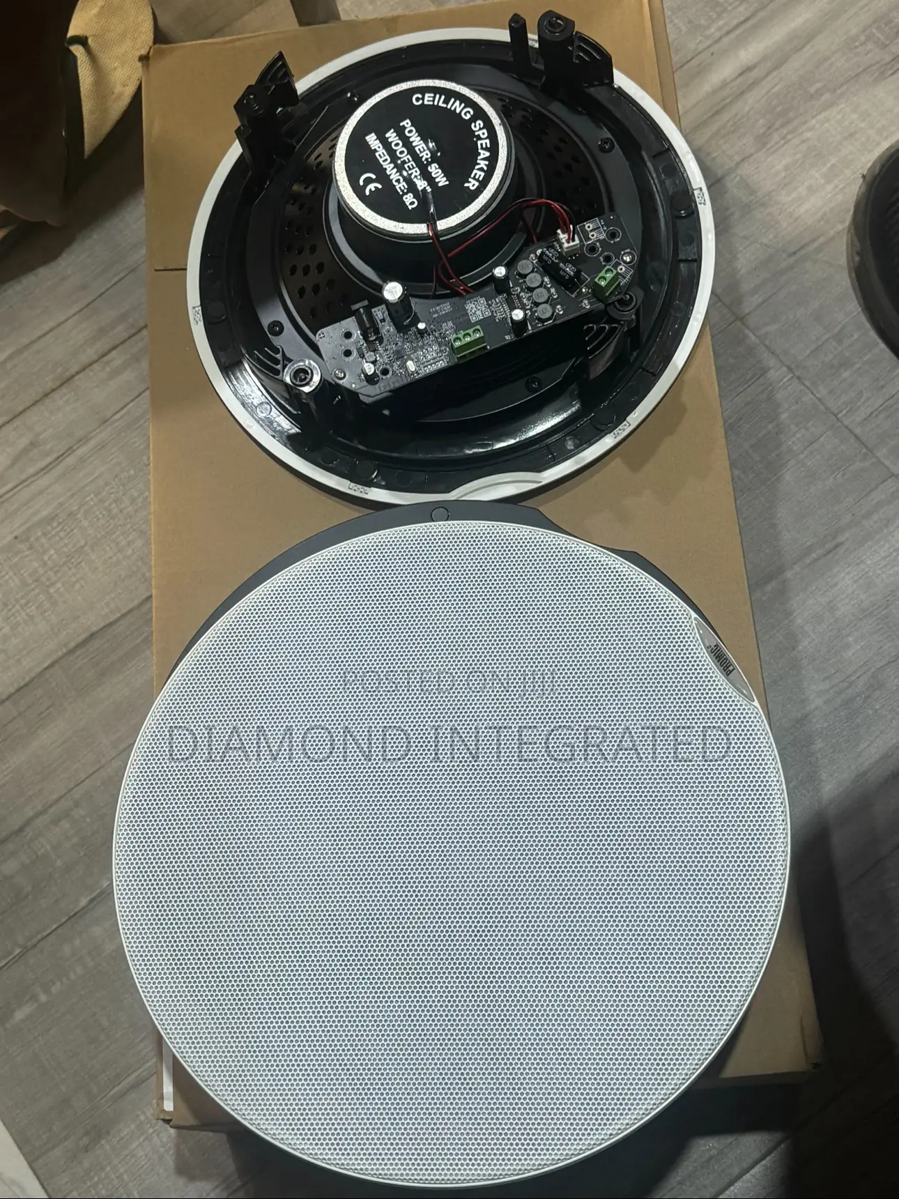 50w 8 Inches Frameless 2 in 1 Bluetooth Ceiling Speaker for sale ...
