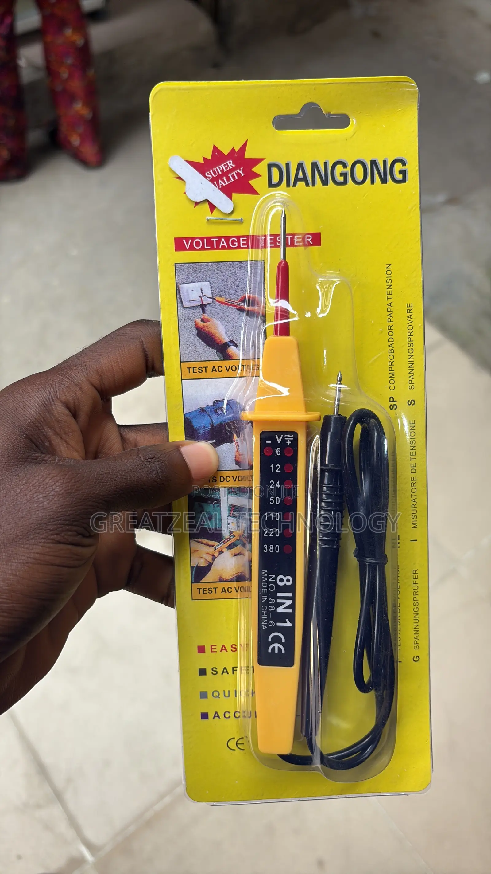 Voltage Tester for sale - GREATZEAL TECHNOLOGY DISTRIBUTION VENTURES ...