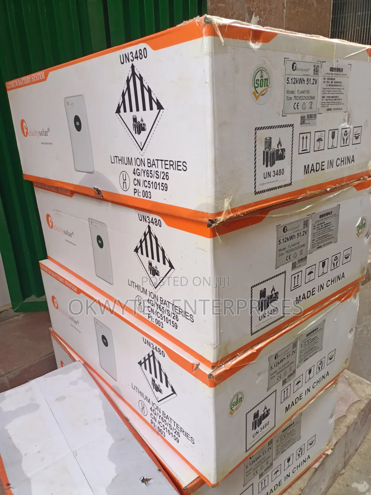 5kwh 48v Felicity Lithium Battery Fla Model don siyarwa - OKWYTEX ...