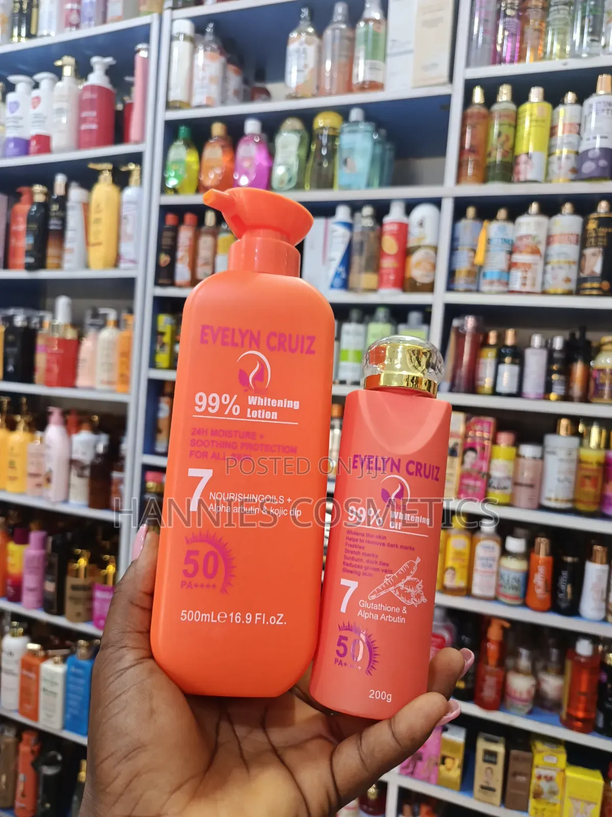 Evelyn Cruiz 99% Whitening Body Lotion and Oil - Skincare Store for ...