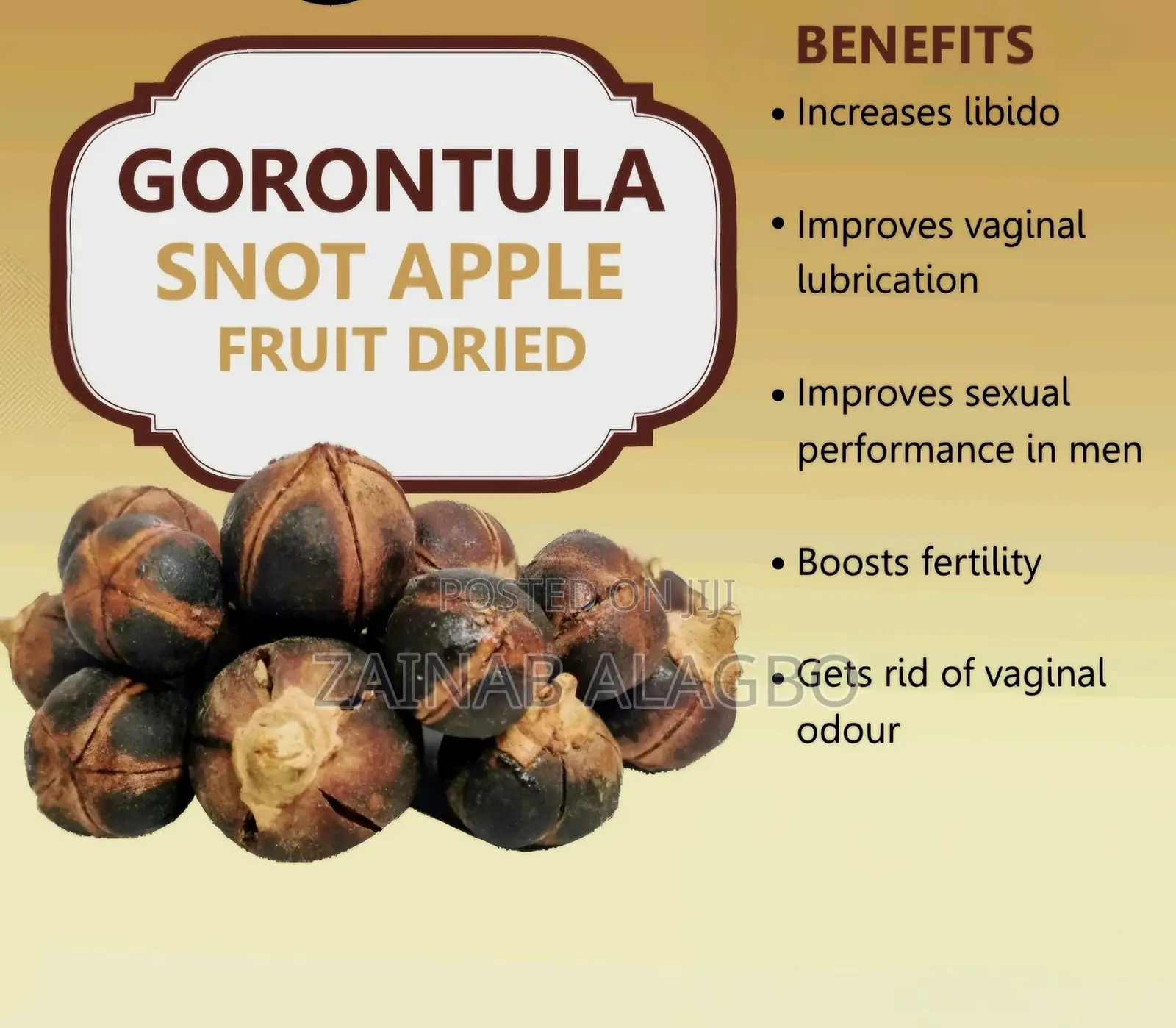 Gorotula Fruit for sale - Zainab Alagbo Price: ₦ 14,000 on Jiji.ng ...