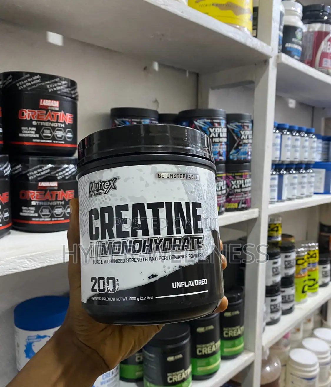 Nutrex Creatine 1000g - 200 Servings for sale - Hyper-wellness ...