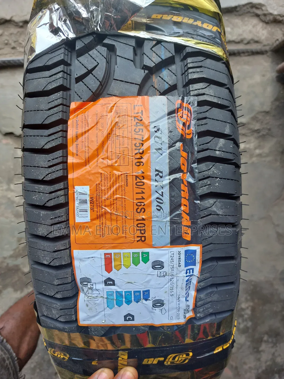 245/75r16lt Joyroad Tyre Available for sale - Emma Ejiofor Enterprises ...