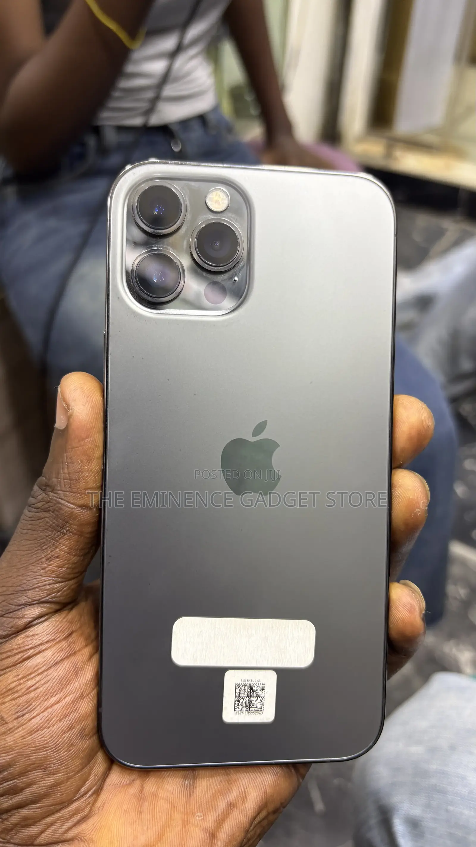 Apple iPhone 12 Pro Max 256 GB Black for sale - THE EMINENCE GADGET ...