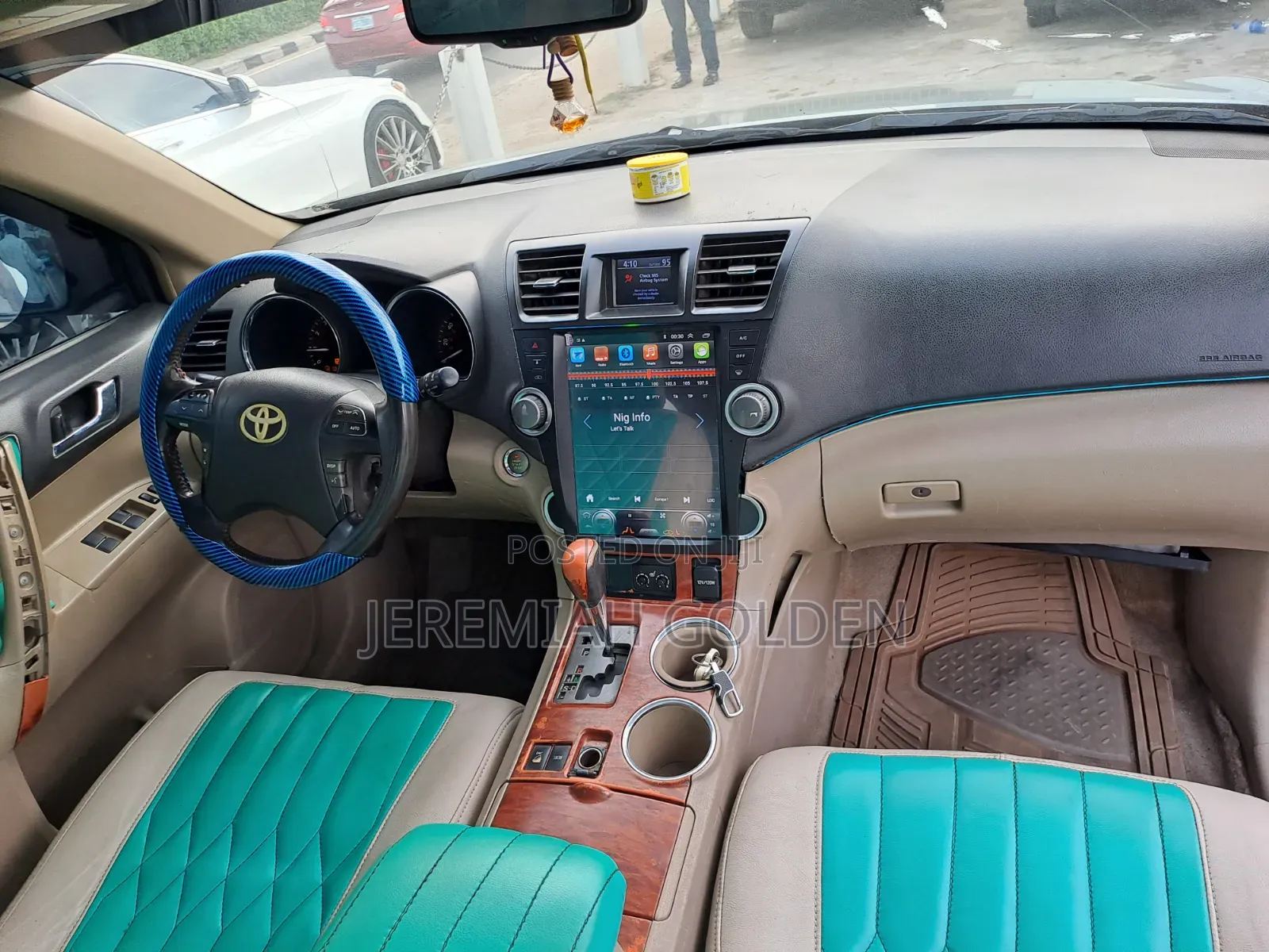 Toyota Highlander 2008 Blue for sale - Jeremiah golden Price: ₦ ...