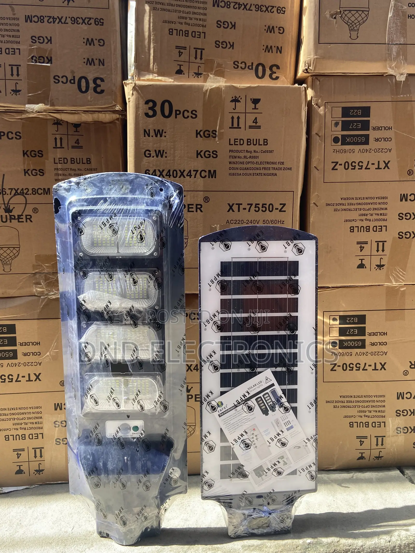Solar Street Lights for sale - DND ELECTRONICS Price: ₦ 30,000 on Jiji ...