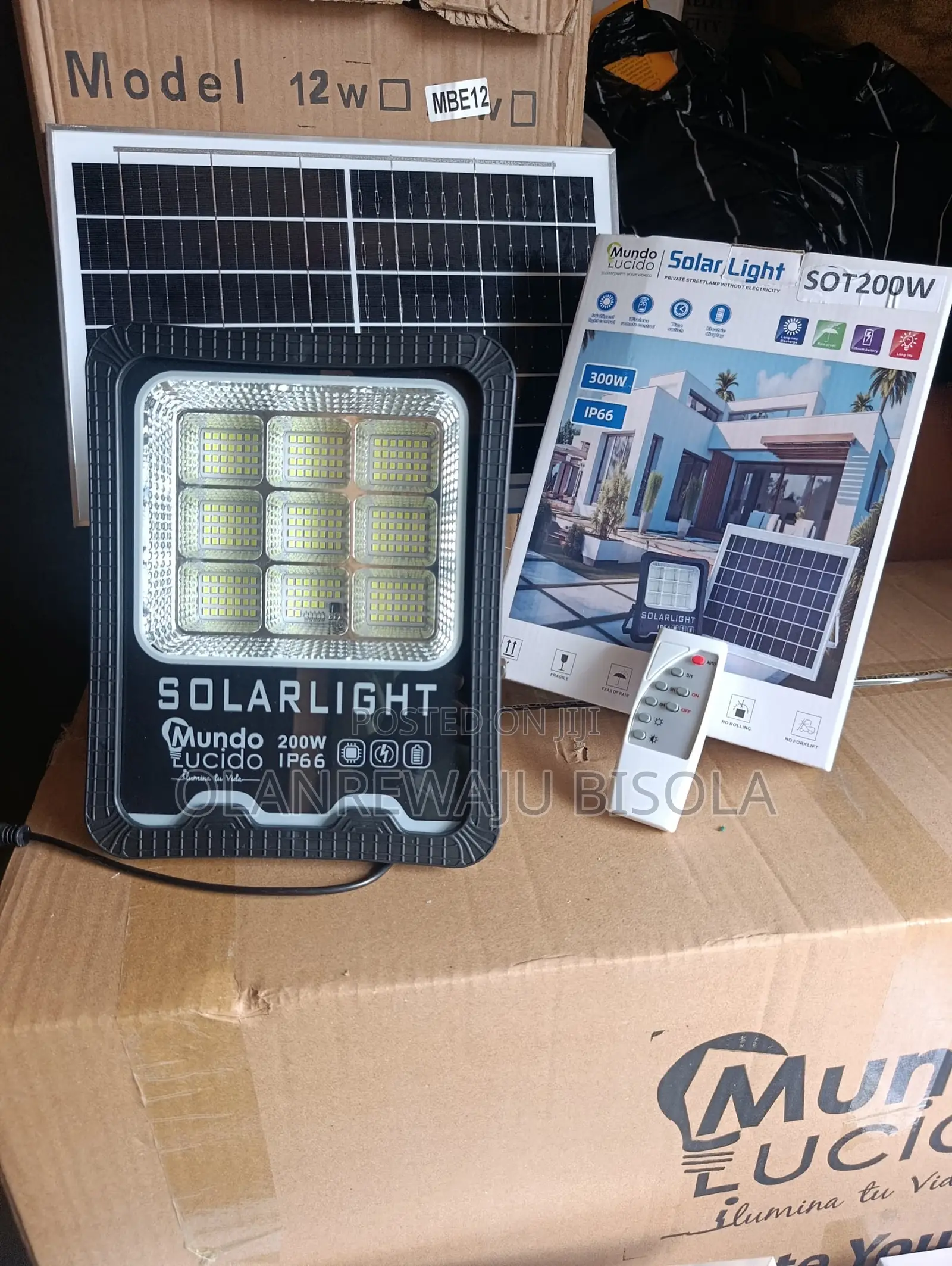 200w Flood Light Separate Panel for sale - Olanrewaju Bisola Price: ₦ ...