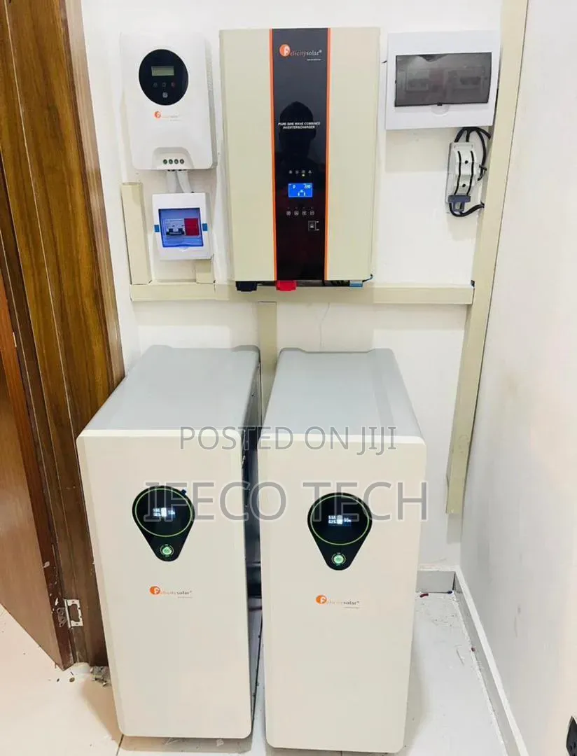 Complete 35kwh System 2unit of 17.5kw 10kv Inverter Charge Controller ...