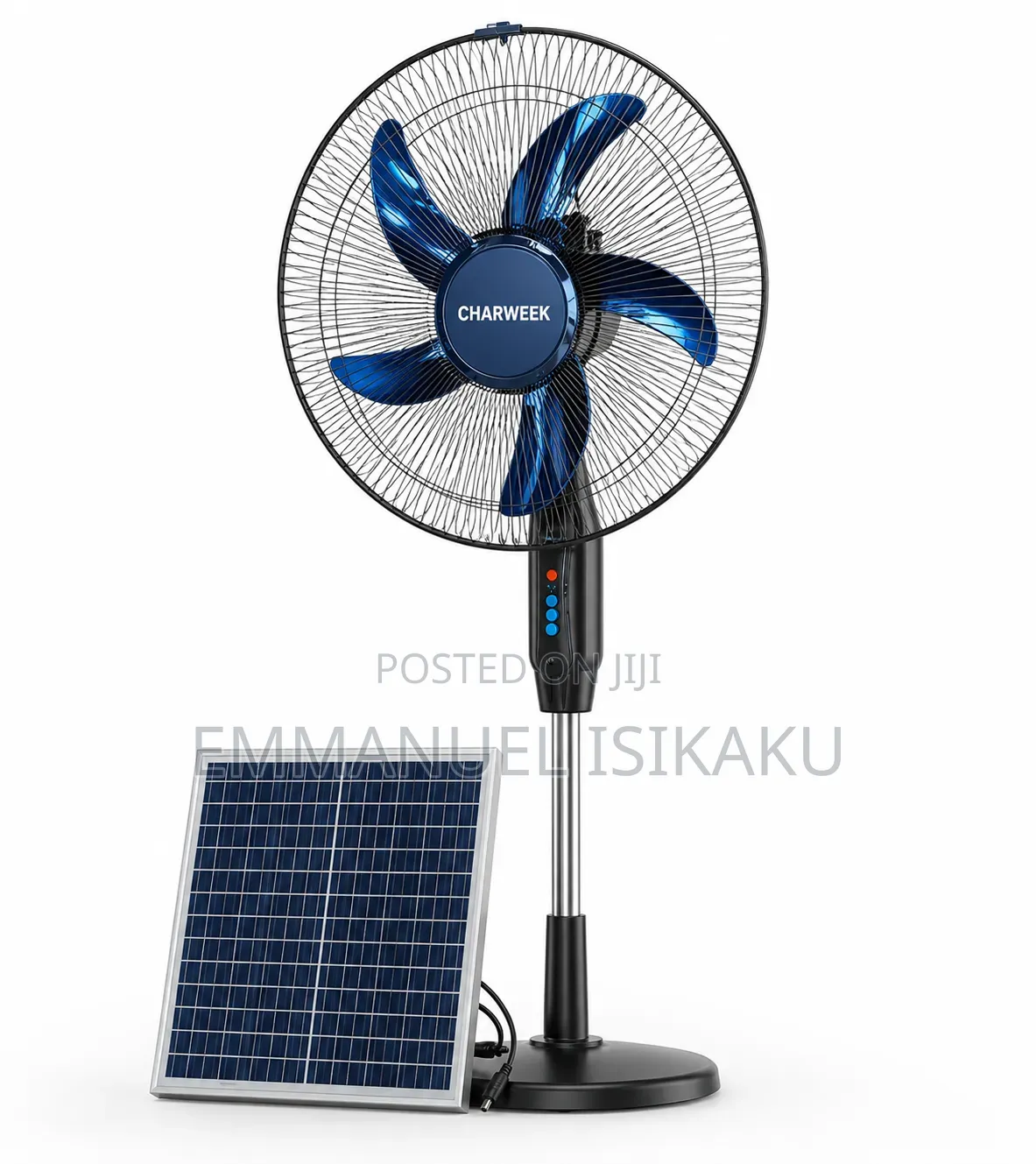 Rechargeable Solar Fan for sale - Price: ₦ 75,000 on Jiji.ng [Jahi]