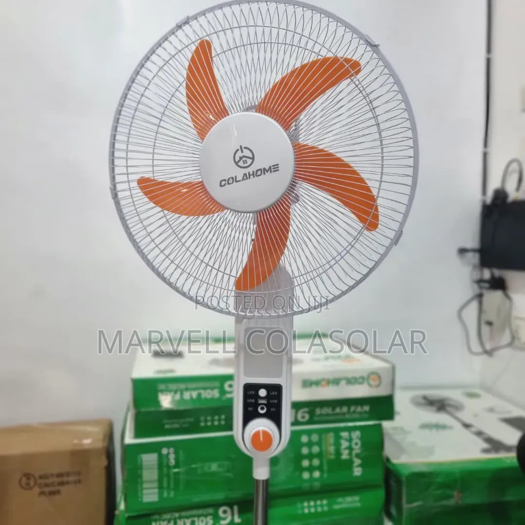 16" Colasolar Standing Fan for sale - Marvell ColaSolar Price: ₦ 55,000 ...