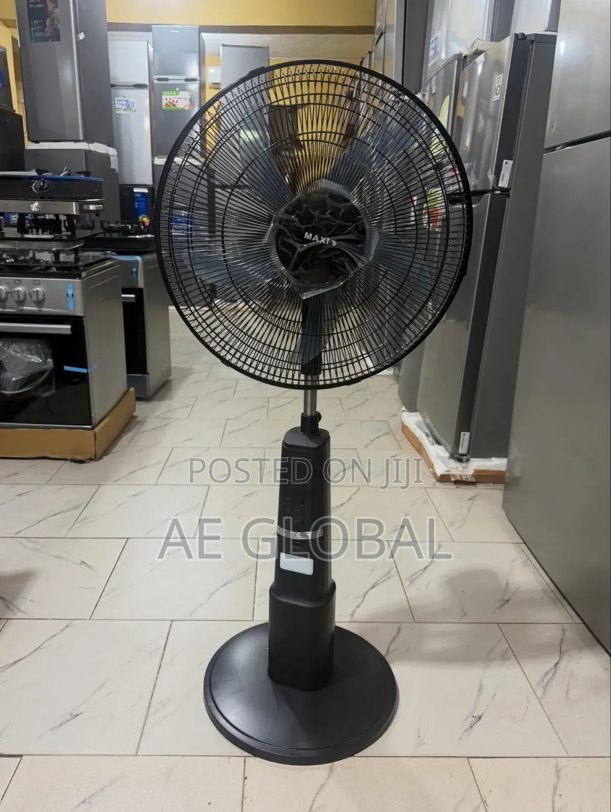 Maxi 18inches Rechargeable Fan Model: Fan45ac-Kys for sale - AE GLOBAL ...