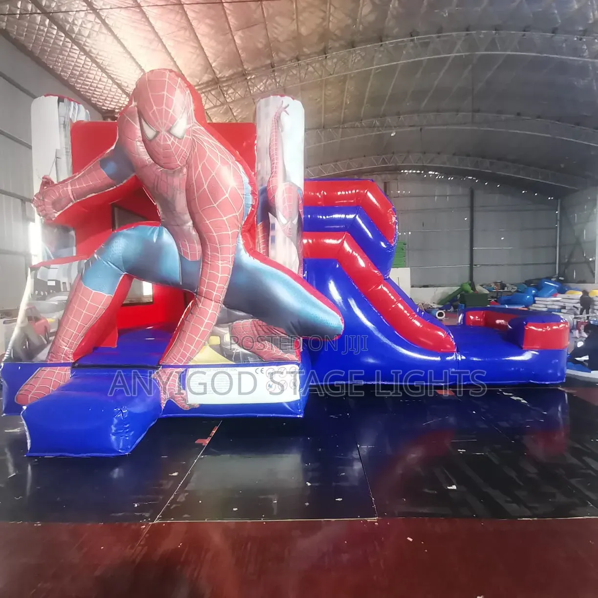 Super High Quality Spiderman Bouncy Castle With Slide Combo 5mx5mx4m ...