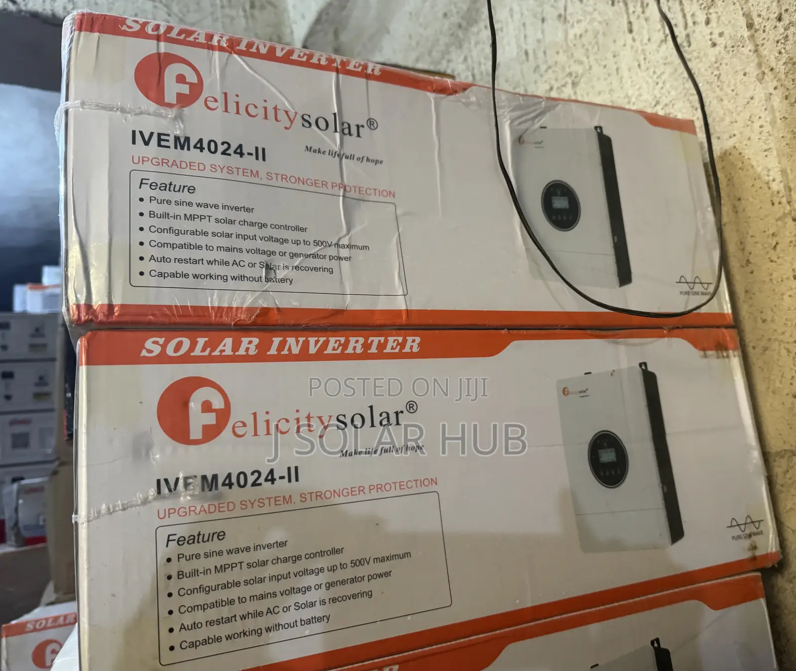 Felicity 4kva Hybrid Solar Inverter for sale - J SOLAR HUB Price: ₦ ...