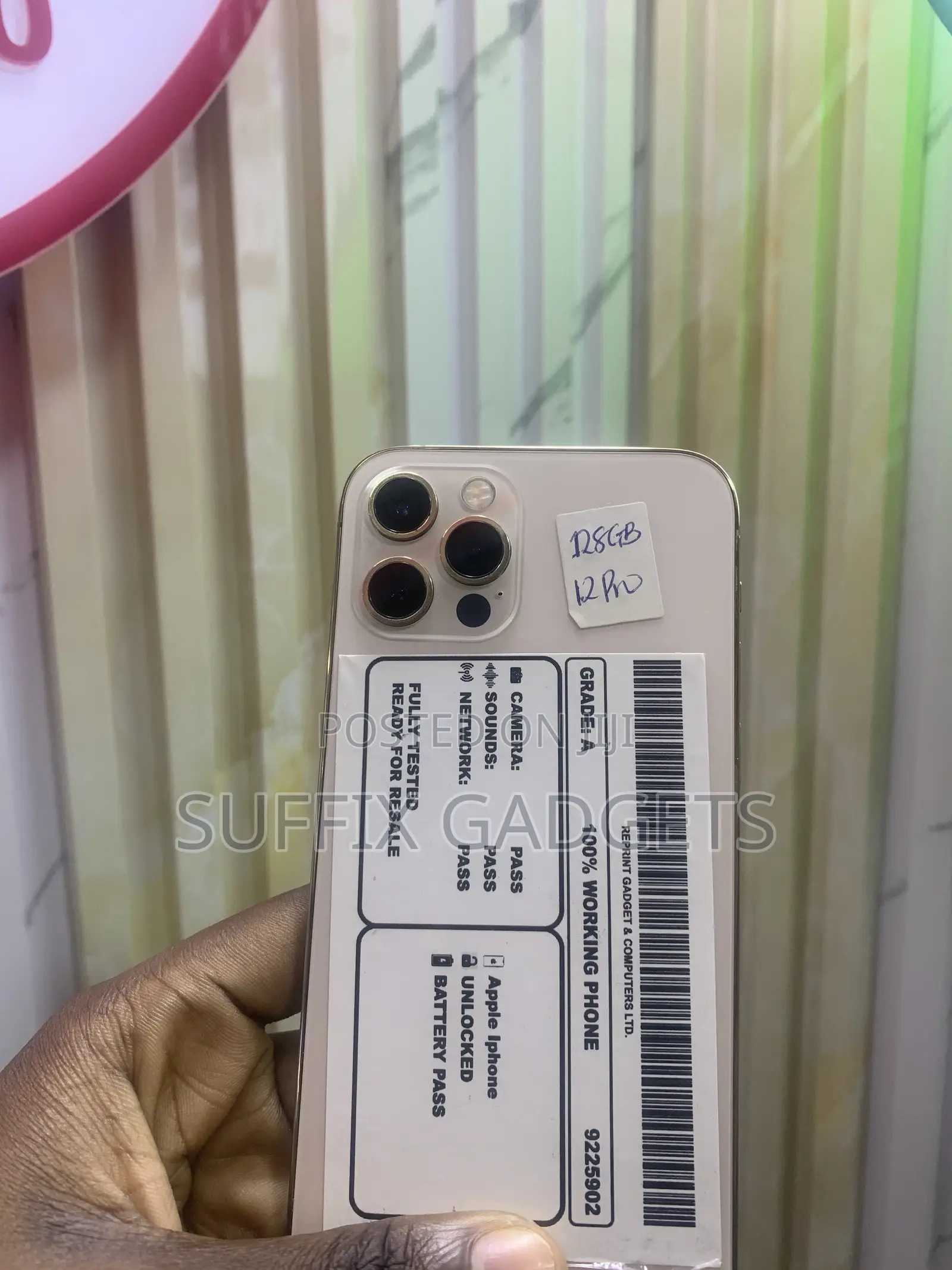 Apple iPhone 12 Pro 128 GB Gold for sale - Suffix Gadgets Price: ₦ ...