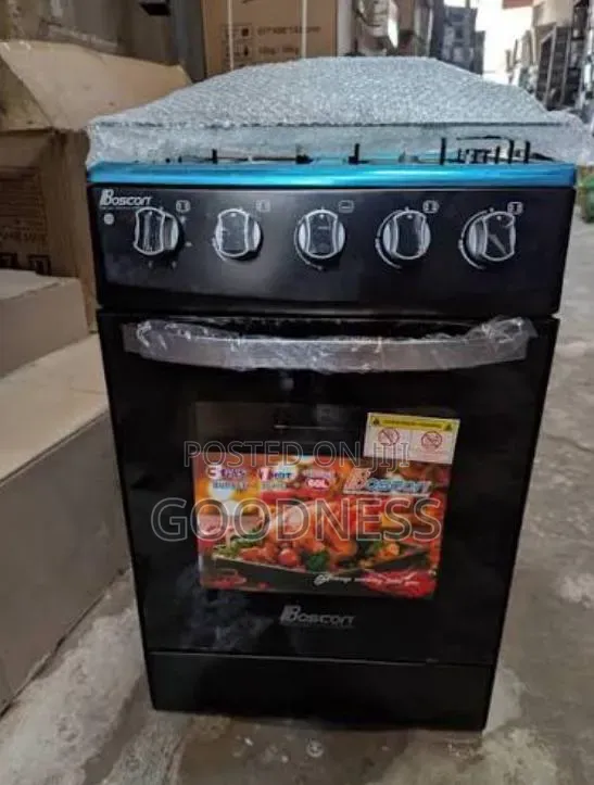 Boscon 50×50 Freestanding Gas-Cooker With Oven for sale - Goodness ...