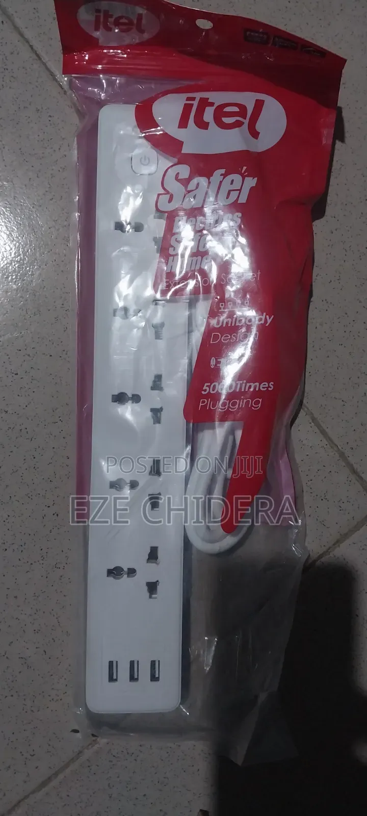 Itel Extension 5 Ways Sockets and 3 Usb for sale - Eze Chidera Price: ₦ ...