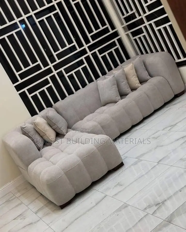 Modern Cloud-Style L-Shaped Sectional Sofa (Light Grey) for sale ...