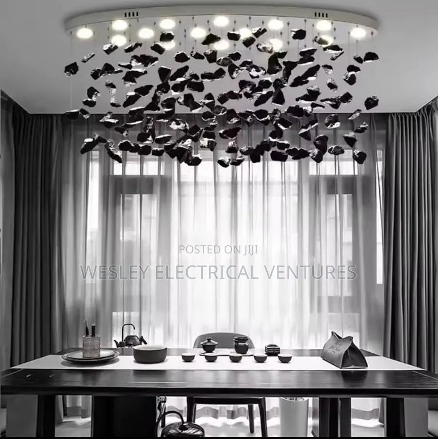 Crystal Stone Drop Chandelier Light for sale - Wesley Electrical ...