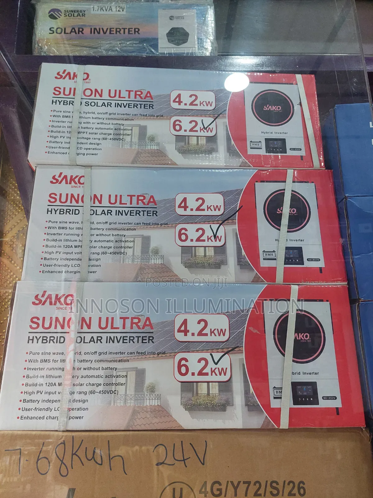 6.2kva 48v Sako Off/on Grid Hybrid Inverter for sale - Innoson ...