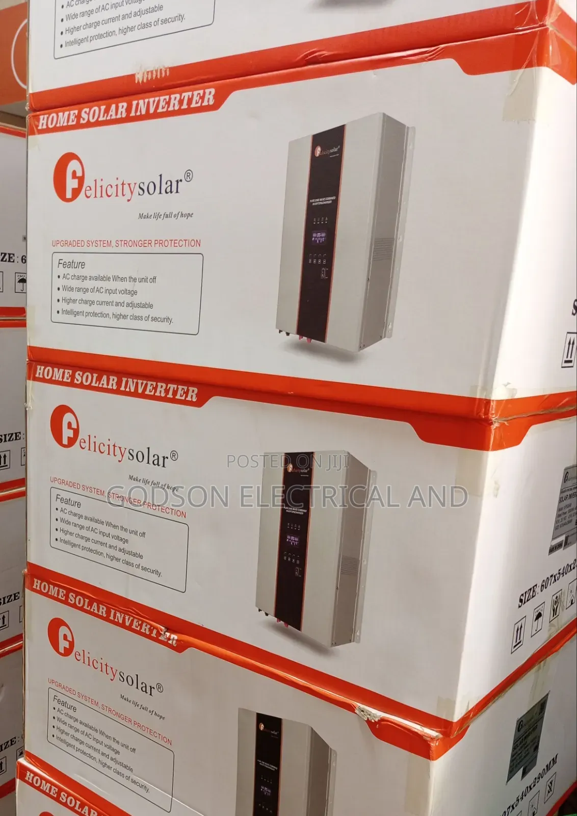 7.5kva 48v Felicity Inverter for sale - Godson Electrical and Solar ...