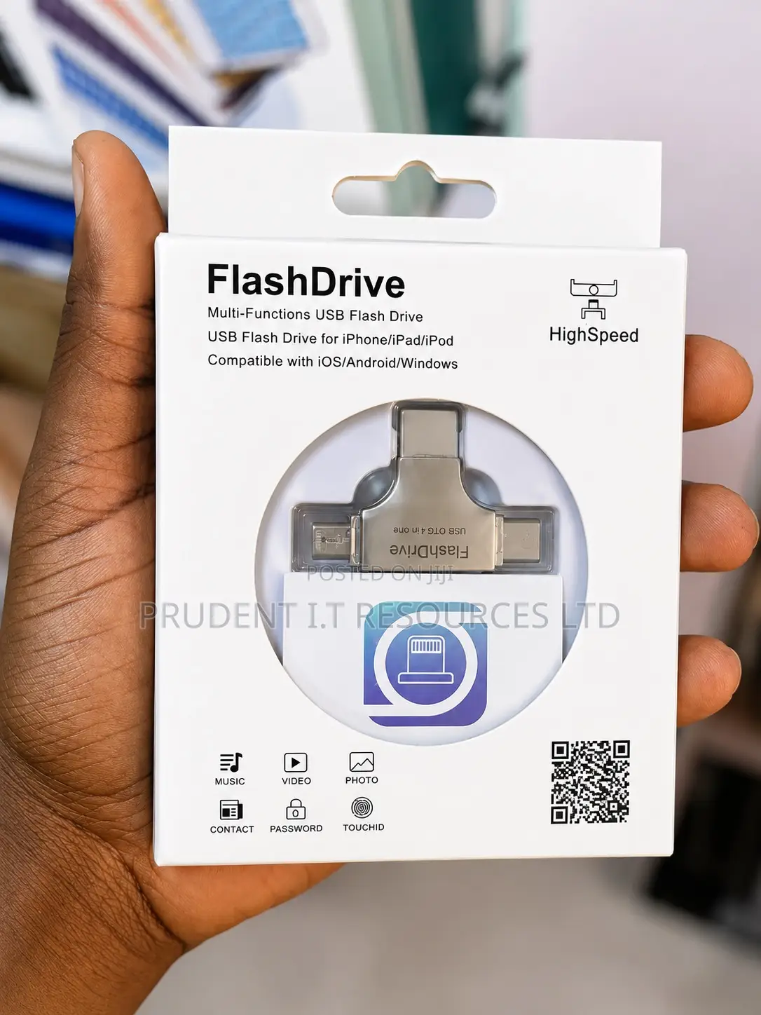 64gb 4-in-1 Otg Usb Flash Drive for sale - Prudent I.T Resources Ltd ...