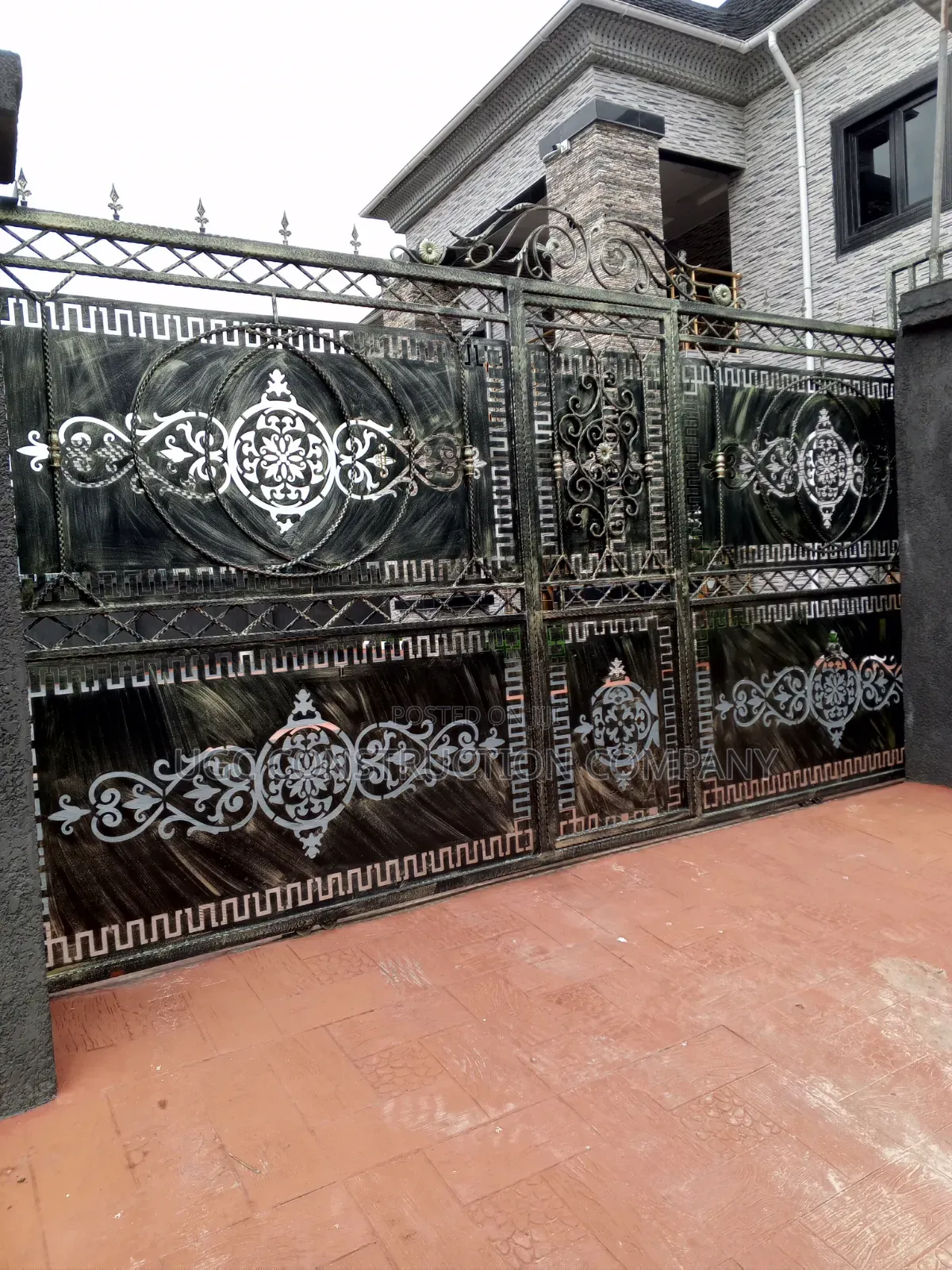 Wrought Design Gate for sale - UGC CONSTRUCTION COMPANY LTD Price: ₦ ...