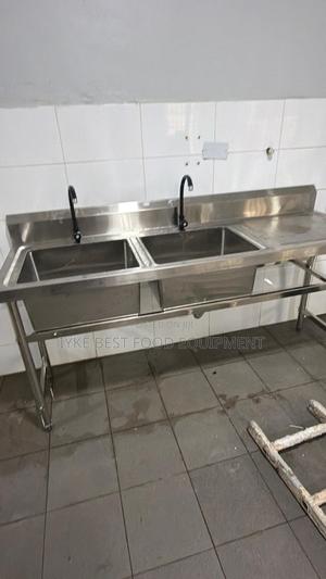 Double Sink With Side - IYKE BEST FOOD EQUIPMENT Price: ₦ 320,000 on ...