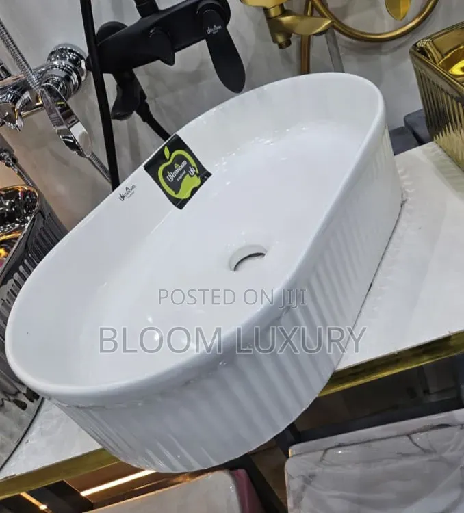 Oval Shape Wash Hand Basin for sale - Bloom luxury Bathroom/Kitchen ...