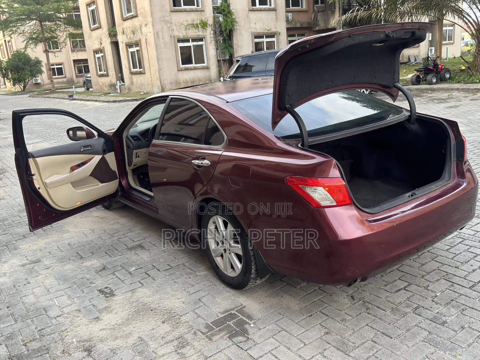 Lexus ES 350 2008 Burgundy for sale - Price: ₦ 7,500,000 on Jiji.ng [Ajah]