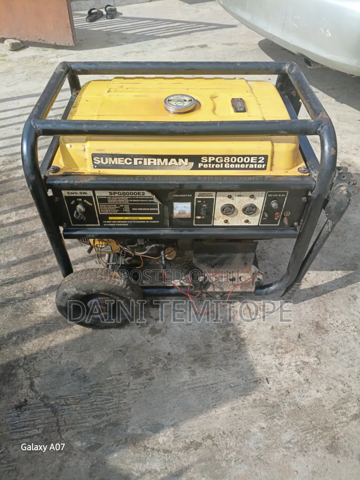 8kva Fireman Generator for sale - Daini Temitope Price: ₦ 400,000 on ...
