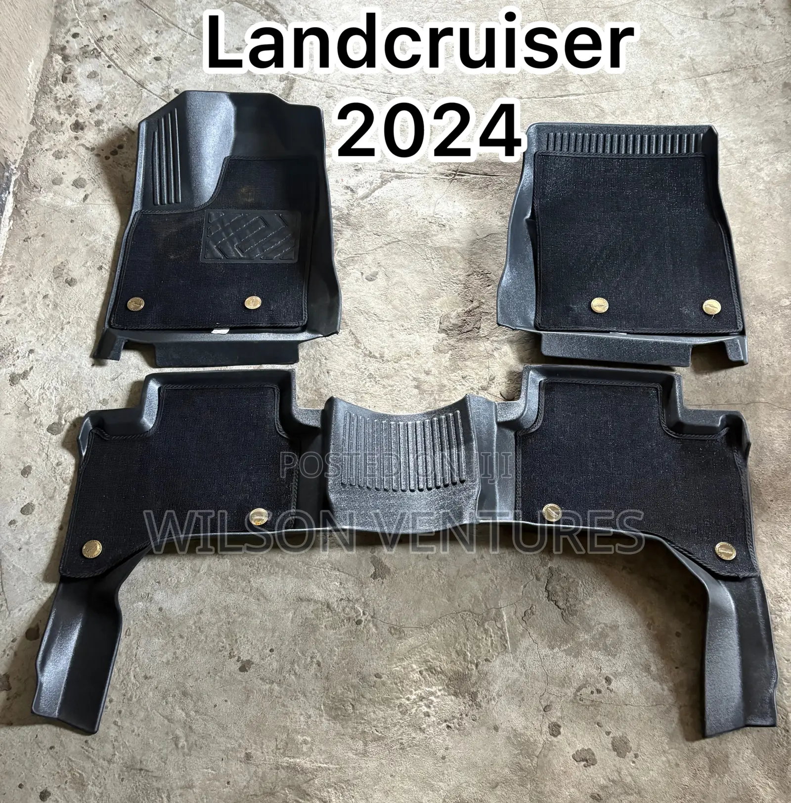 Durable Landcruiser 2024 Thermoplastic Double Layer Foot Mat for sale ...