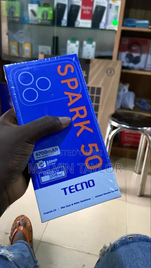 New Tecno Spark 50 128 GB - Price: ₦ 195,000 on Jiji.ng [Benin City]