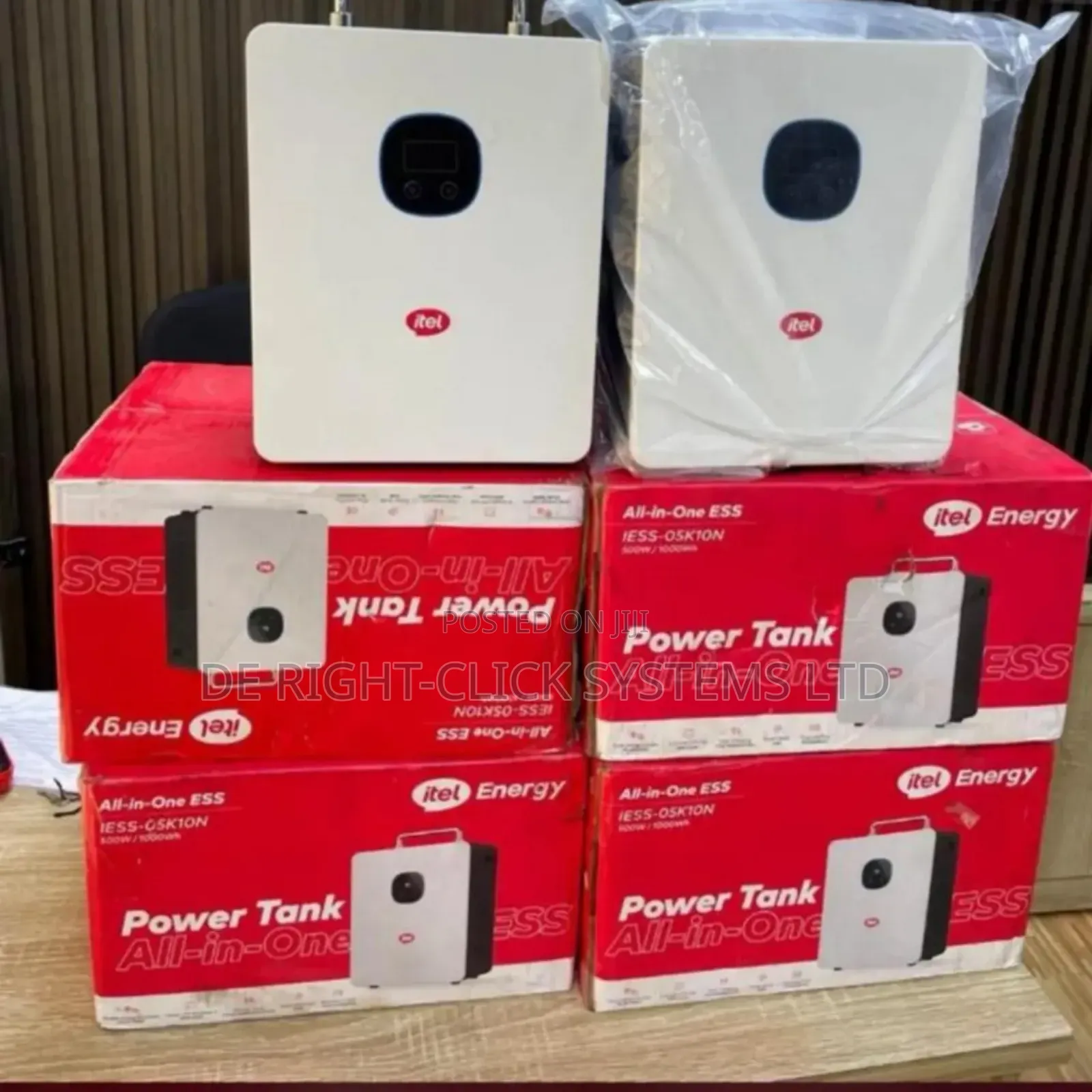 Itel Power Tank (Model Iess-05k10n) Solar Portable Hybrid Inverter don ...