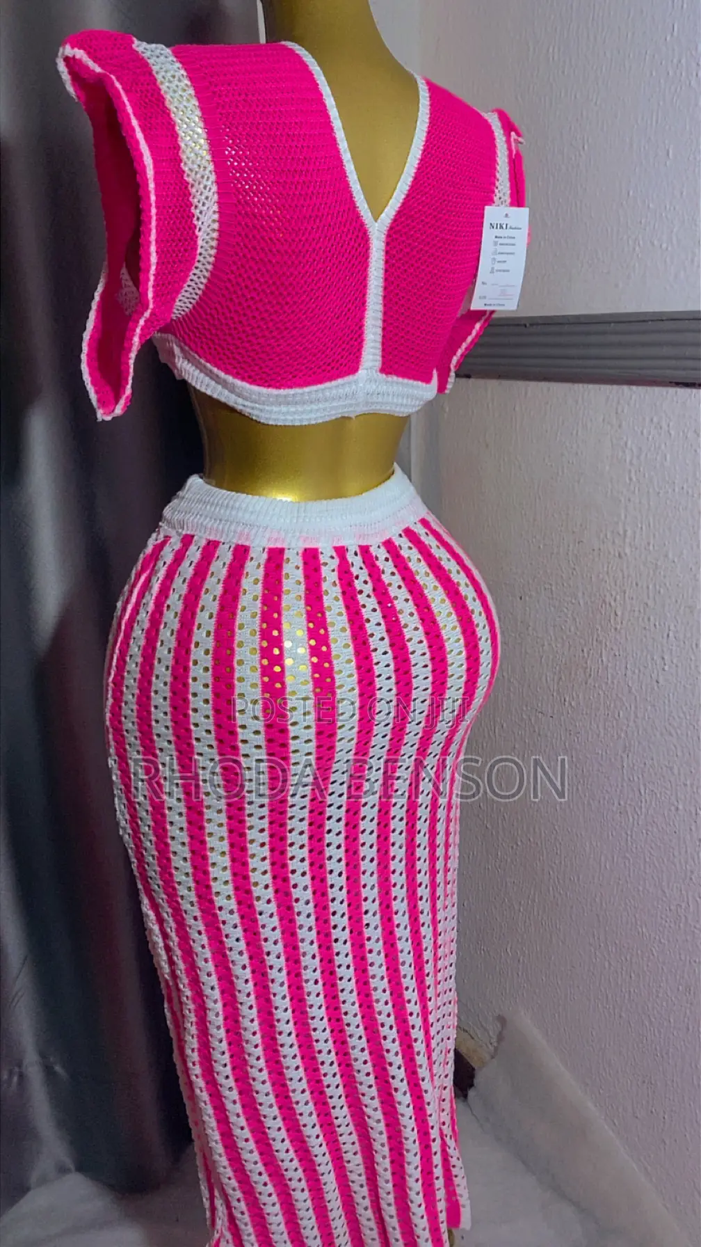 Two Pieces Knit Beach Wear for sale - Rhoda Benson Price: ₦ 15,000 on ...