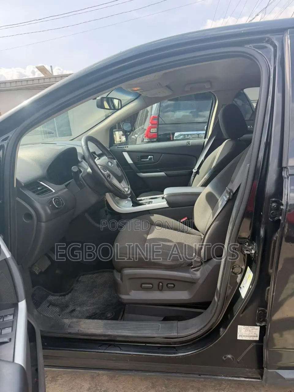 Ford Edge SEL 4dr AWD (3.5L 6cyl 6A) 2012 Black for sale - Egboline ...