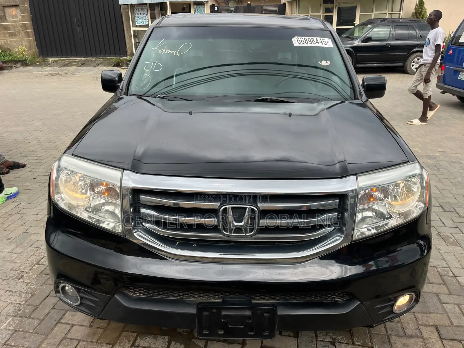 Honda Pilot Touring w/RES/Navi 4WD (3.5L 6cyl 5A) 2012 Black for sale ...