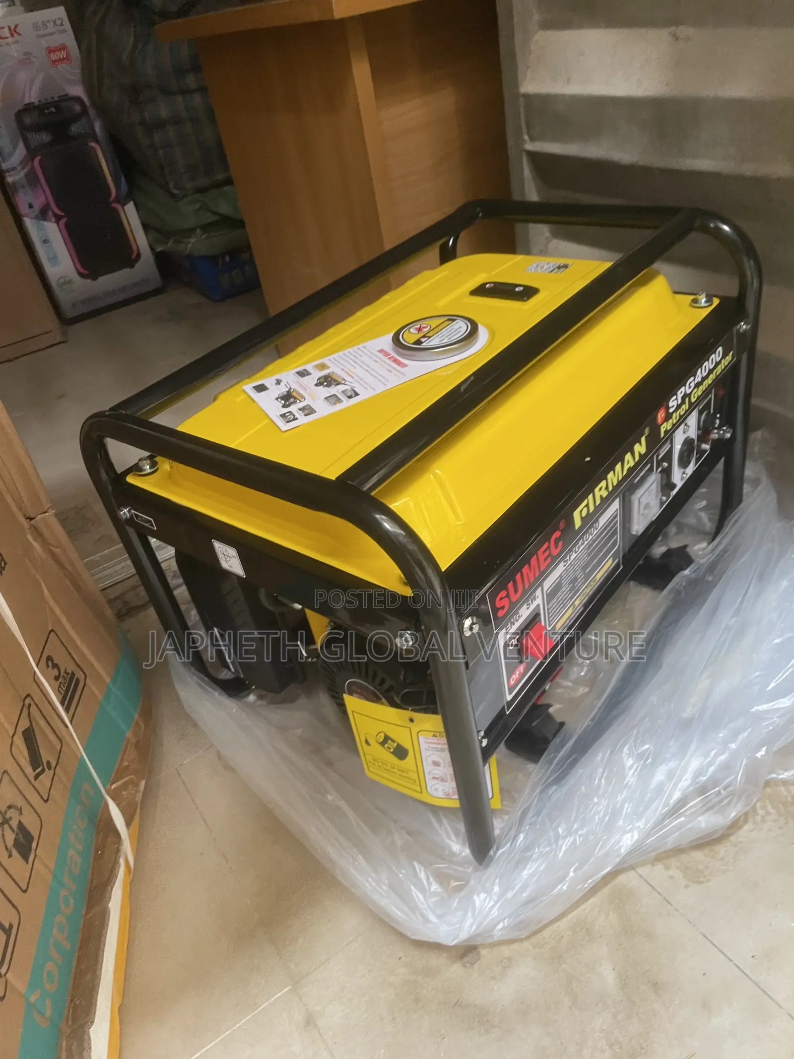 Buy Sumec Firman Spg4000 Manual Generator Today for sale - Japheth ...