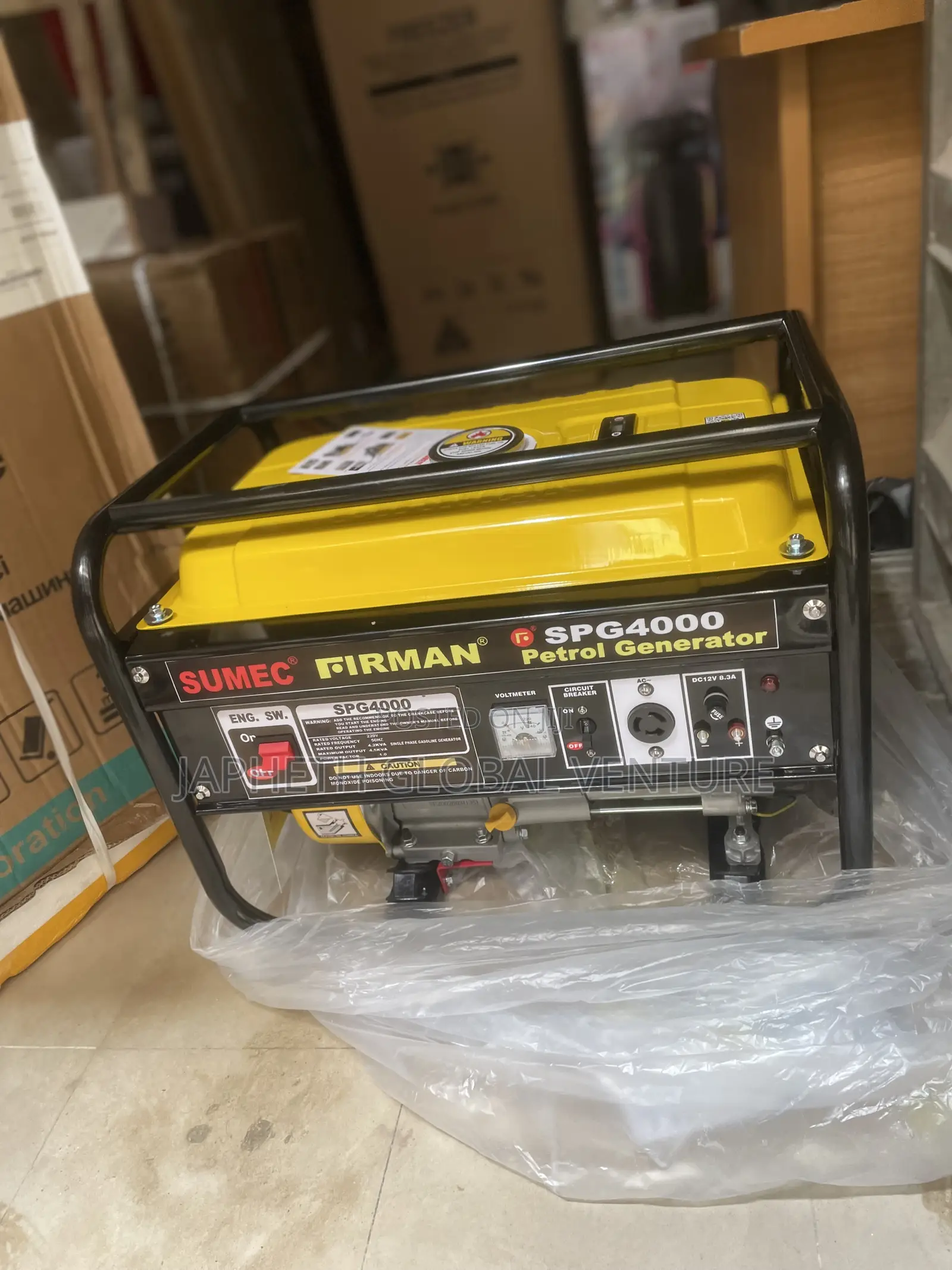 Spg4000 Generator – Fuel Efficient and Dur for sale - Japheth Global ...