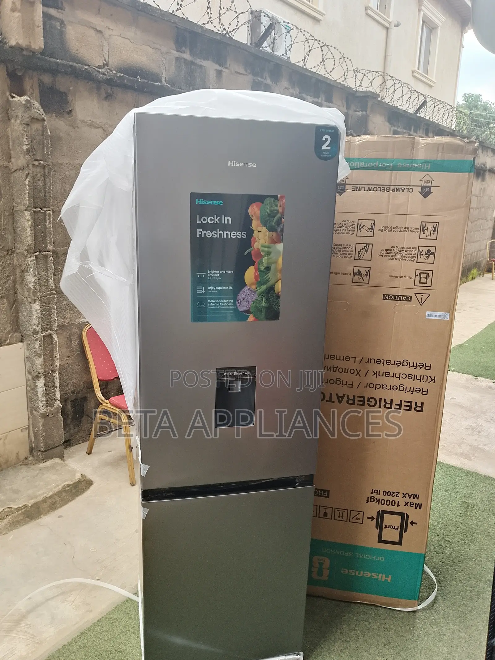Hisense Bottom Mount Freezer Refrigerator With Water Dispenser don ...